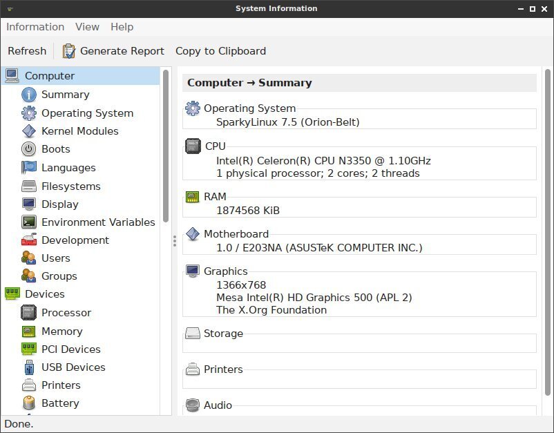 Sparky Linux 7.5 OpenBoxで遊ぶ: LinuxでCD音楽再生 Debian編